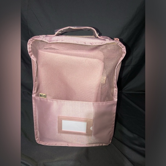 BEIS | Bags | Beis Atlas Pink 6 Pc Packing Cube | Poshmark